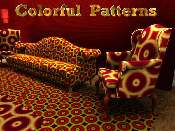 The Sims Resource - Colorful Patterns