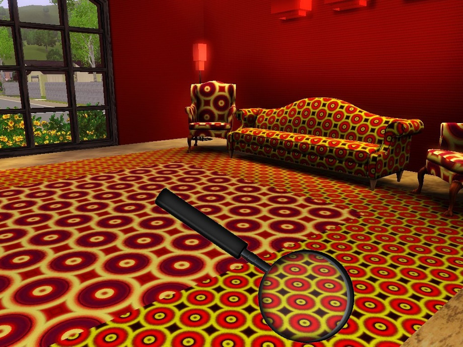 The Sims Resource | Colorful Pattern-Smaller Version