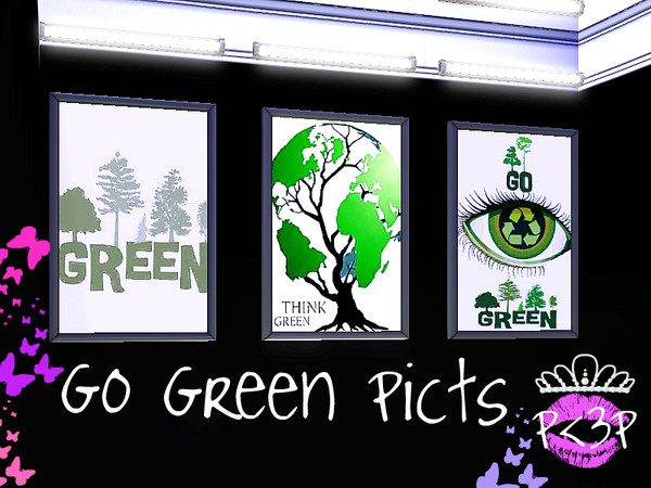 The Sims Resource - Go Green Picts