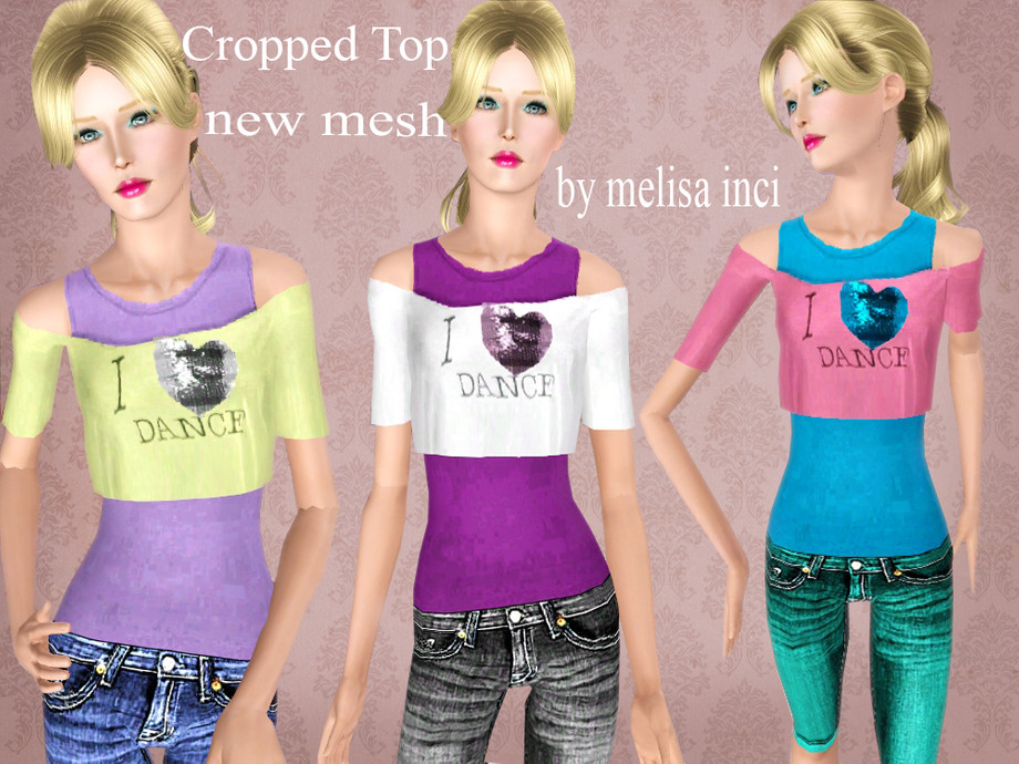 The Sims Resource | Cropped Top