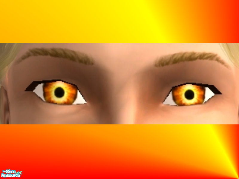 The Sims Resource | Fire eye contacts