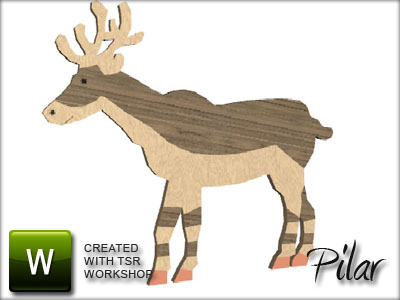 The Sims Resource - Silhouette Deer