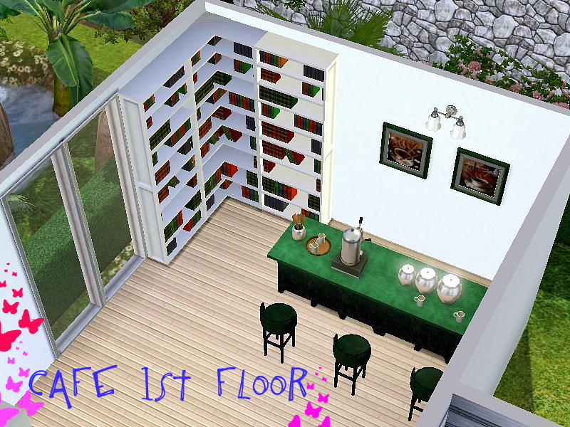 The Sims Resource | Cafe Quaters Luxury Living