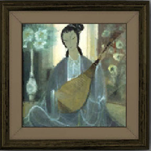 The Sims Resource | Chinese Lady with Lute