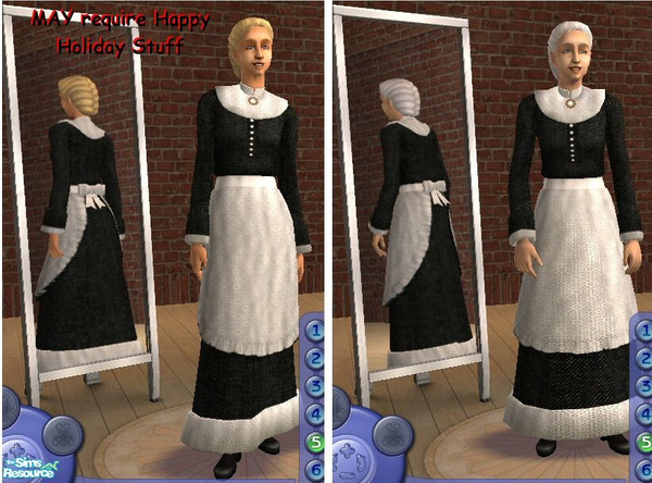 The Sims Resource | Victorian Clothing Set - Female