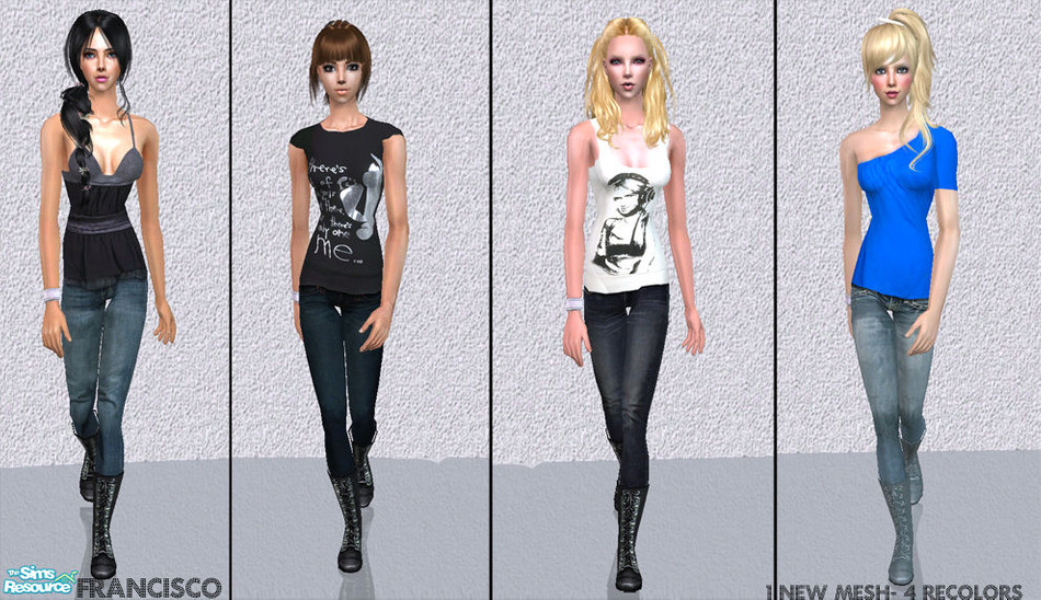 The Sims Resource - Sexy boots For Adults Collection 11