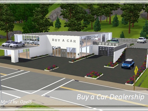 The Sims Resource | Buy a Car Dealership
