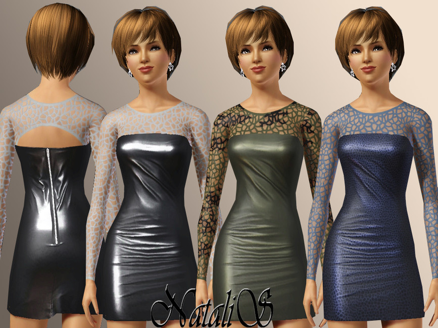 NataliS leather dress 064 FA