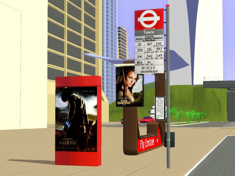 The Sims Resource | Ticket Machine Almex