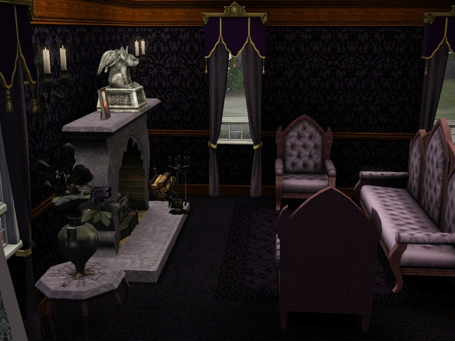 The Sims Resource | Gothic Manor - Living On The Edge