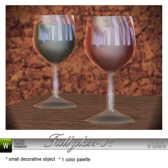 The Sims Resource - Full glass 01