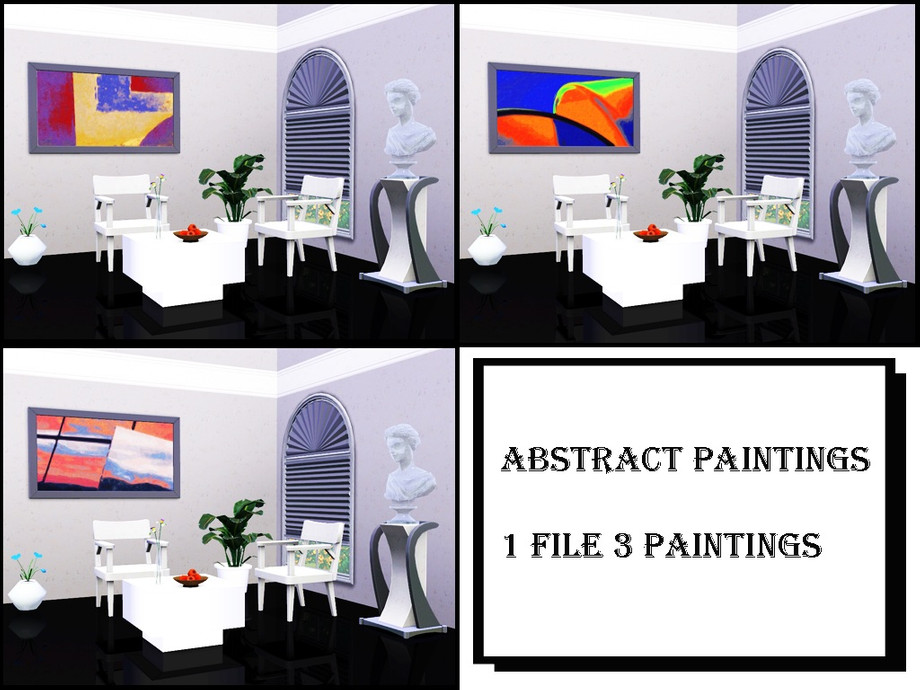 The Sims Resource | Mr S Abstract Painting 17
