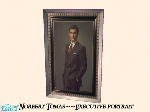 The Sims Resource | Executive Portraits - Norbert Tomas