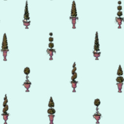 The Sims Resource | marcorse_potted topiary pattern