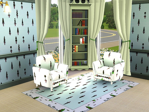 The Sims Resource | marcorse_potted topiary pattern