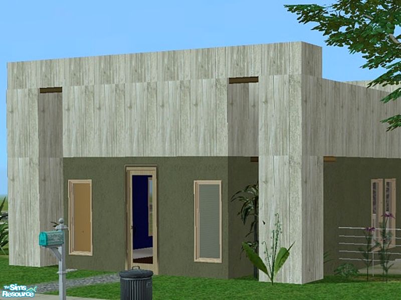 The Sims Resource | Simple Modern House