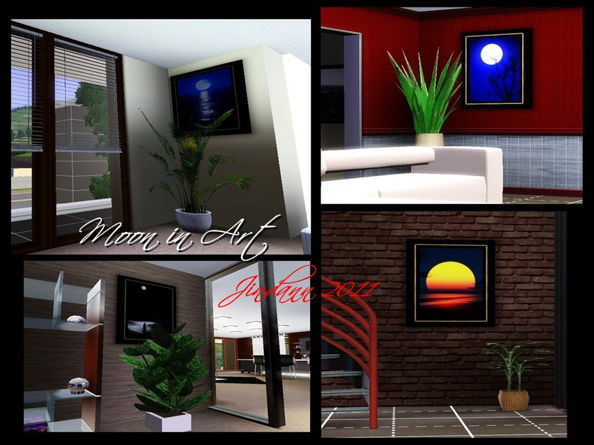 The Sims Resource - Moon in art