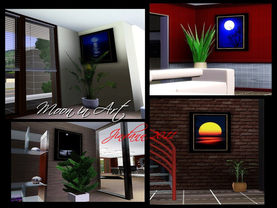 The Sims Resource | Moon in art