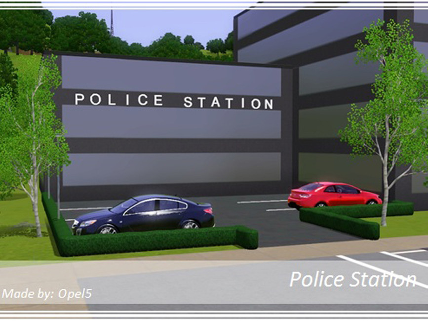 The Sims Resource - Police Station