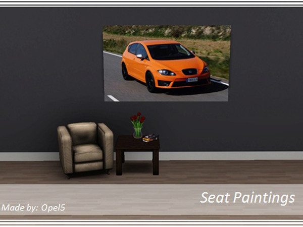 The Sims Resource | Seat Paintings