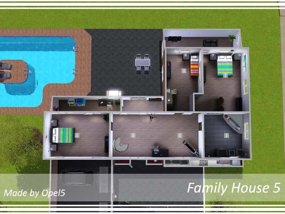 The Sims Resource | Family House 5