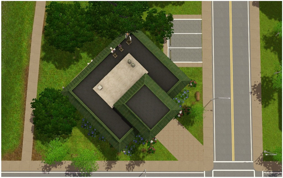 The Sims Resource - New Riverview Police Station