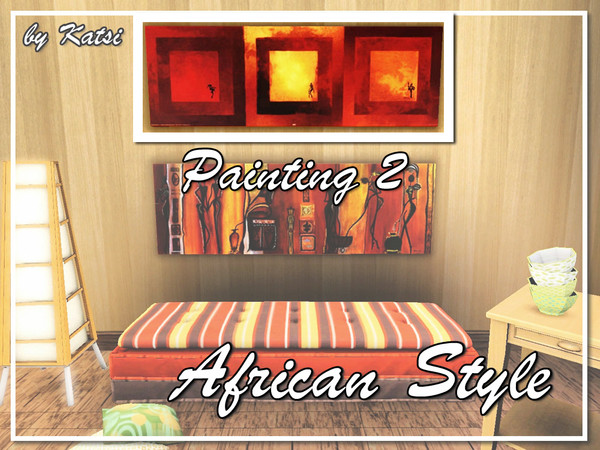 The Sims Resource - African style painting 2