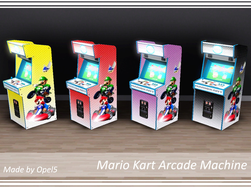 The Sims Resource - Mario Kart Arcade Marchine