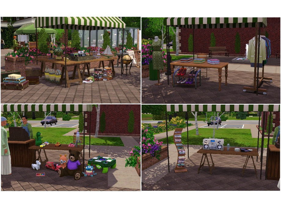 The Sims Resource | New Riverview Market Place