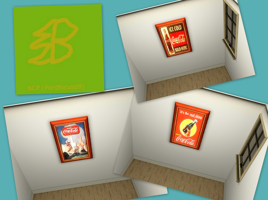 The Sims Resource - Coca Cola Advertising