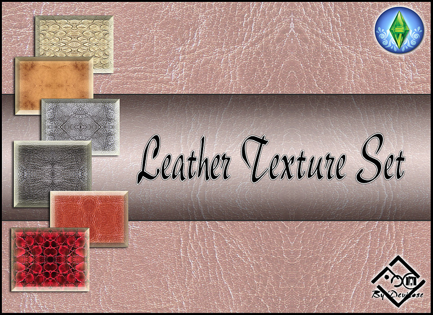 The Sims Resource - Leather Texture Set