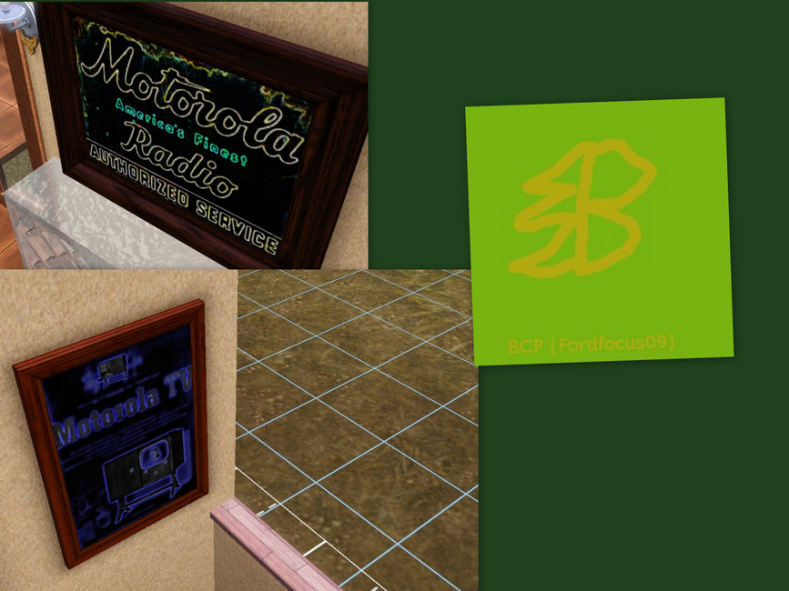 The Sims Resource - Motorola Ads