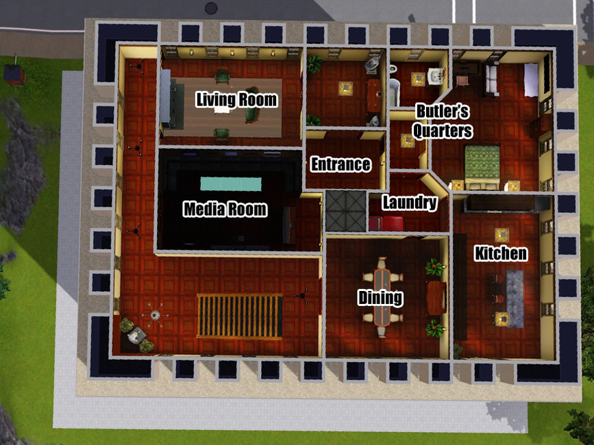 The Sims Resource - Rockafella Tower Luxury Penthouse