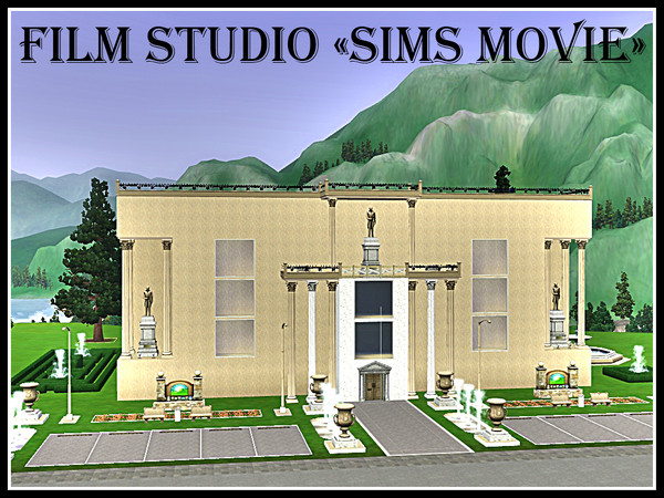 The Sims Resource | Functional Film Studio Sims Movie