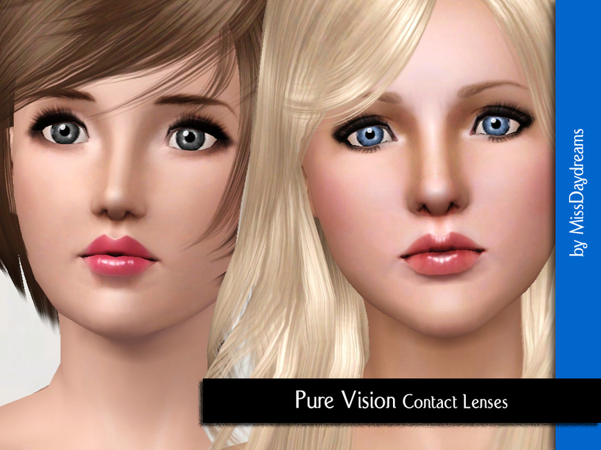 The Sims Resource - Pure Vision Contact Lenses
