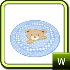 The Sims Resource | Baby teddy bear rug