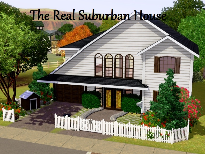 The Sims Resource | The Real Suburban House