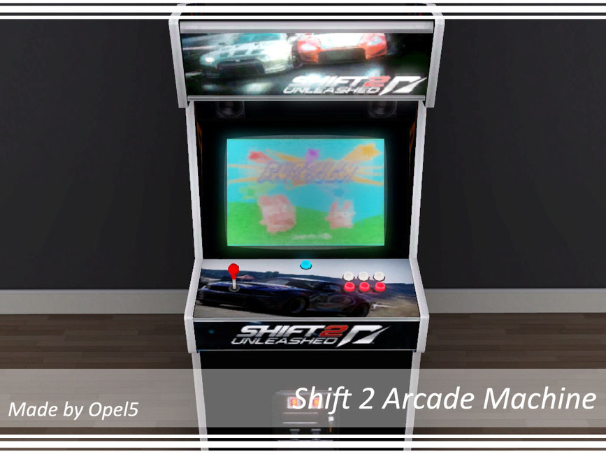 The Sims Resource - Shift 2 Arcade Machine