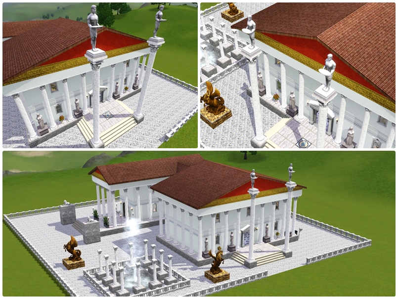The Sims Resource | Ancient Royal Palace