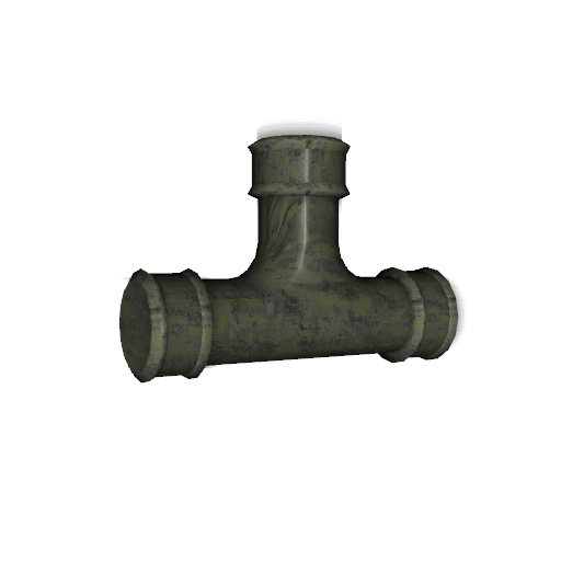 The Sims Resource - Pipe - horizontal junction (up)