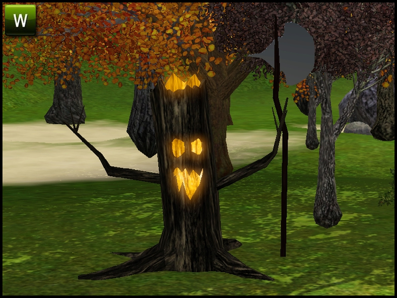 The Sims Resource | Evil Halloween Halberd Tree