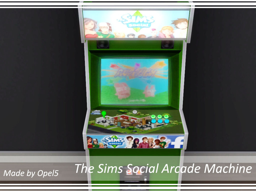 opel5's The Sims Social Arcade Machine