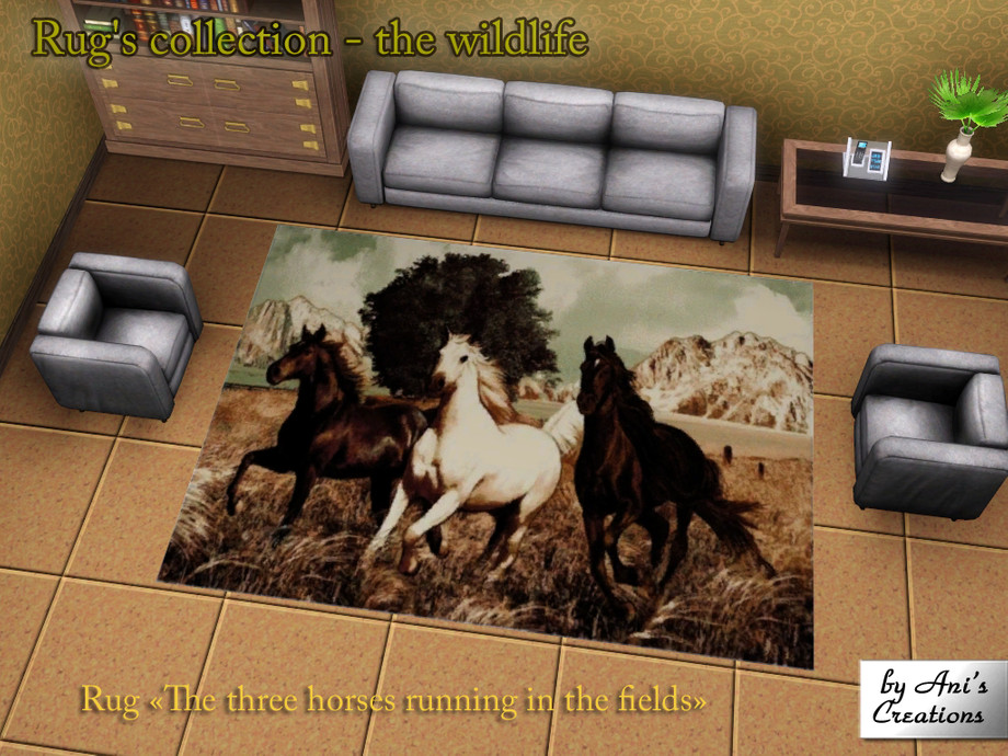 The Sims Resource | Rug's collection - The wildlife by Ani's Creations