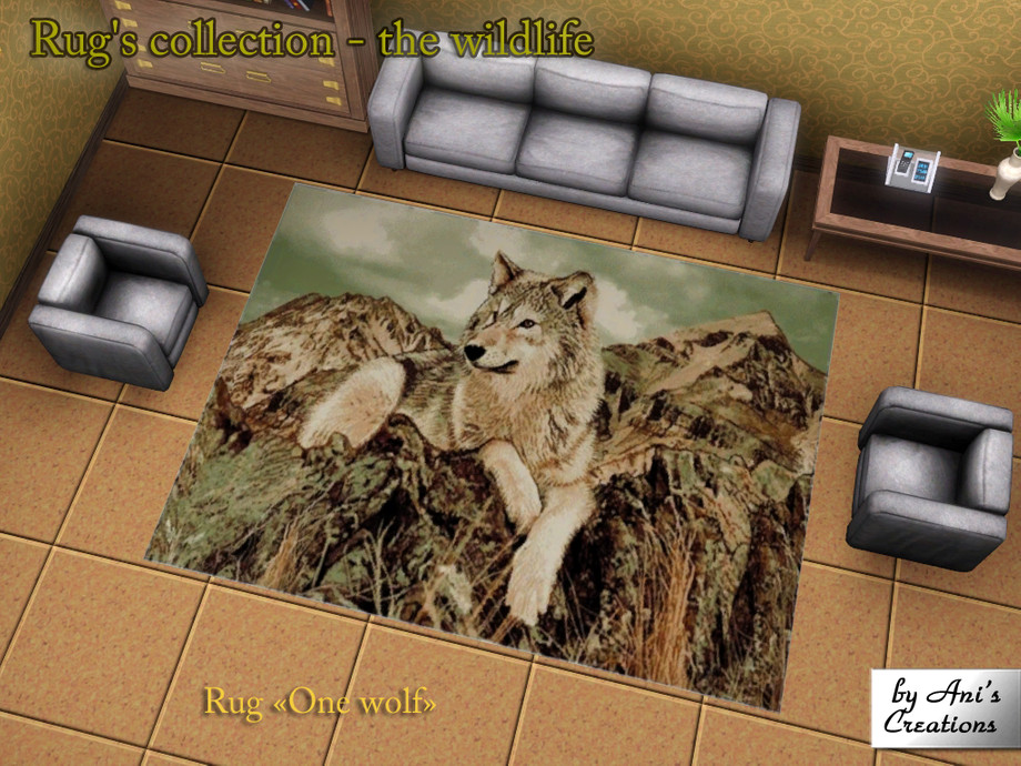 The Sims Resource | Rug's collection - The wildlife by Ani's Creations