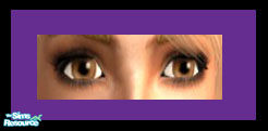 The Sims Resource - Realistic Eyes Set - Light Brown