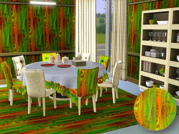 The Sims Resource - marcorse_autumn banner pattern