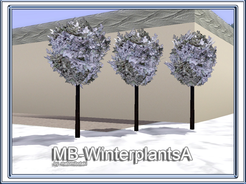 The Sims Resource | MB-WinterplantsA