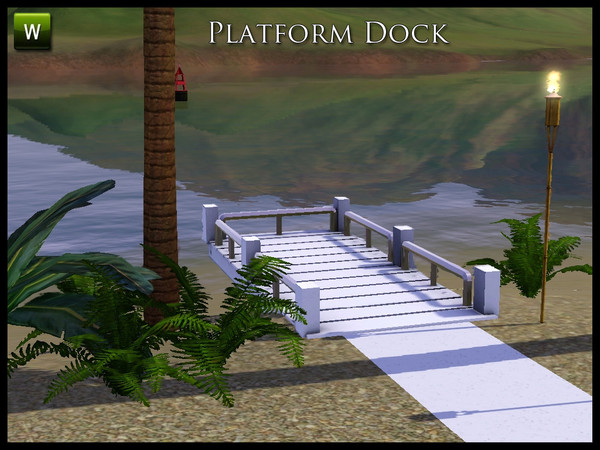 The Sims Resource Small Platform Dock