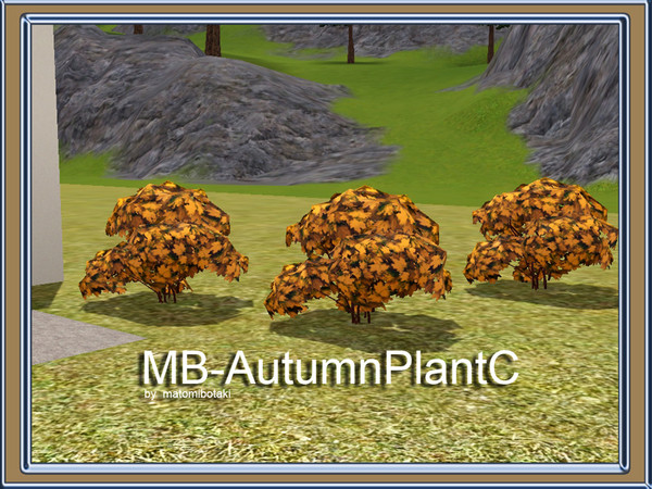 The Sims Resource | MB-AutumnplantC