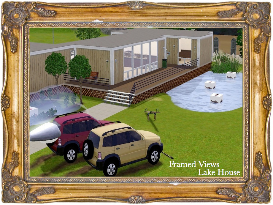The Sims Resource | Framed Views Lake House [4 bedrooms ; 2 bathrooms]